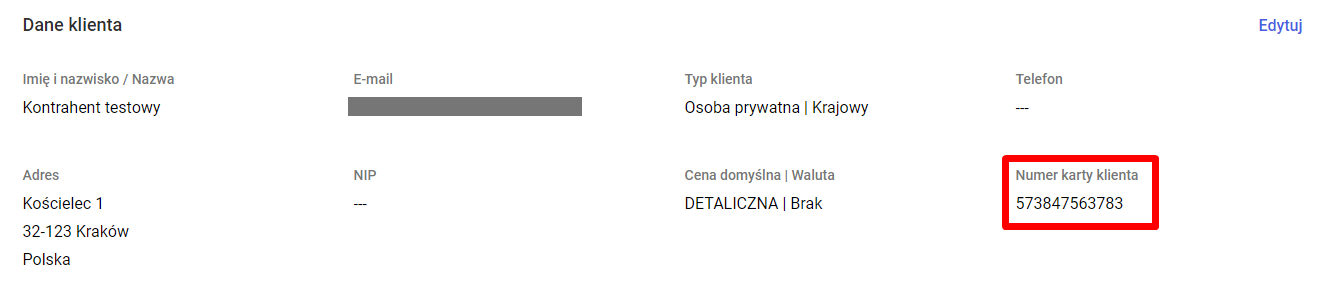 Jak zaprezentować numer karty kontrahenta w szablonie Topaz? – Centrum ...